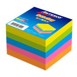 Importadora Regalado POST-IT ARTESCO 3X3 PAQX5 COLORES NEON 654 100H